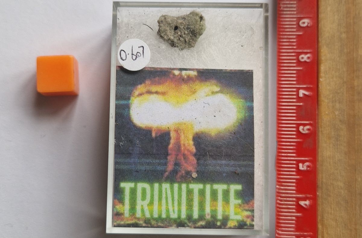 Trinitite - Atomic Bomb Glass
