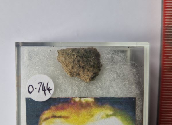 ULTRA RARE LARGE Boxed Piece Of Trinitite - Atomic Bomb Glass