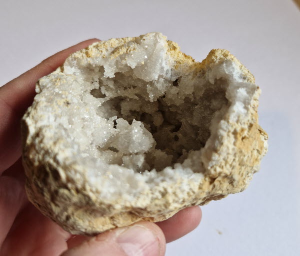 Quartz Half Geode | Quartz Geode Half