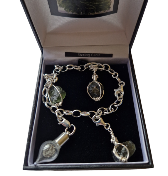 Meteorite Charms & Charm Bracelets | Authentic Cosmic Jewellery ...