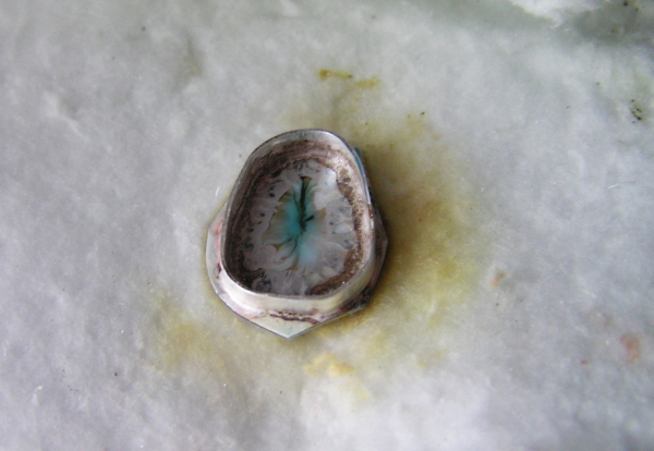 Trilobite Engagement Ring