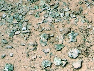 ULTRA RARE LARGE Boxed Piece Of Trinitite - Atomic Bomb Glass